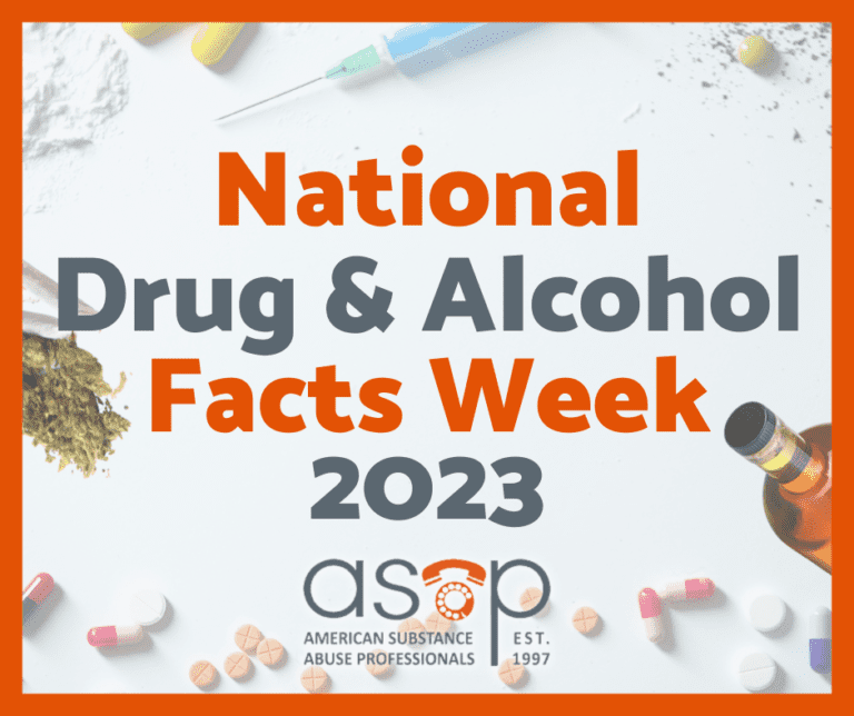 National Drug and Alcohol Facts Week (March, 2023) | American Substance ...